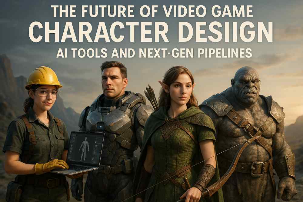 How AI Is Shaping The Future Of Video Game Character Design
