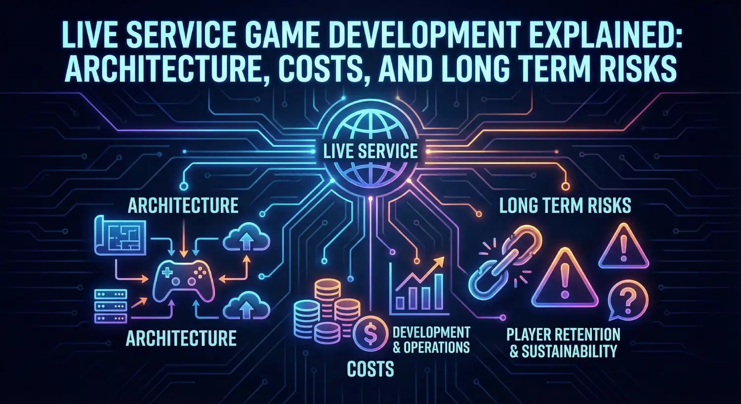Live Service Game Development Explained: Architecture, Costs, And Long ...