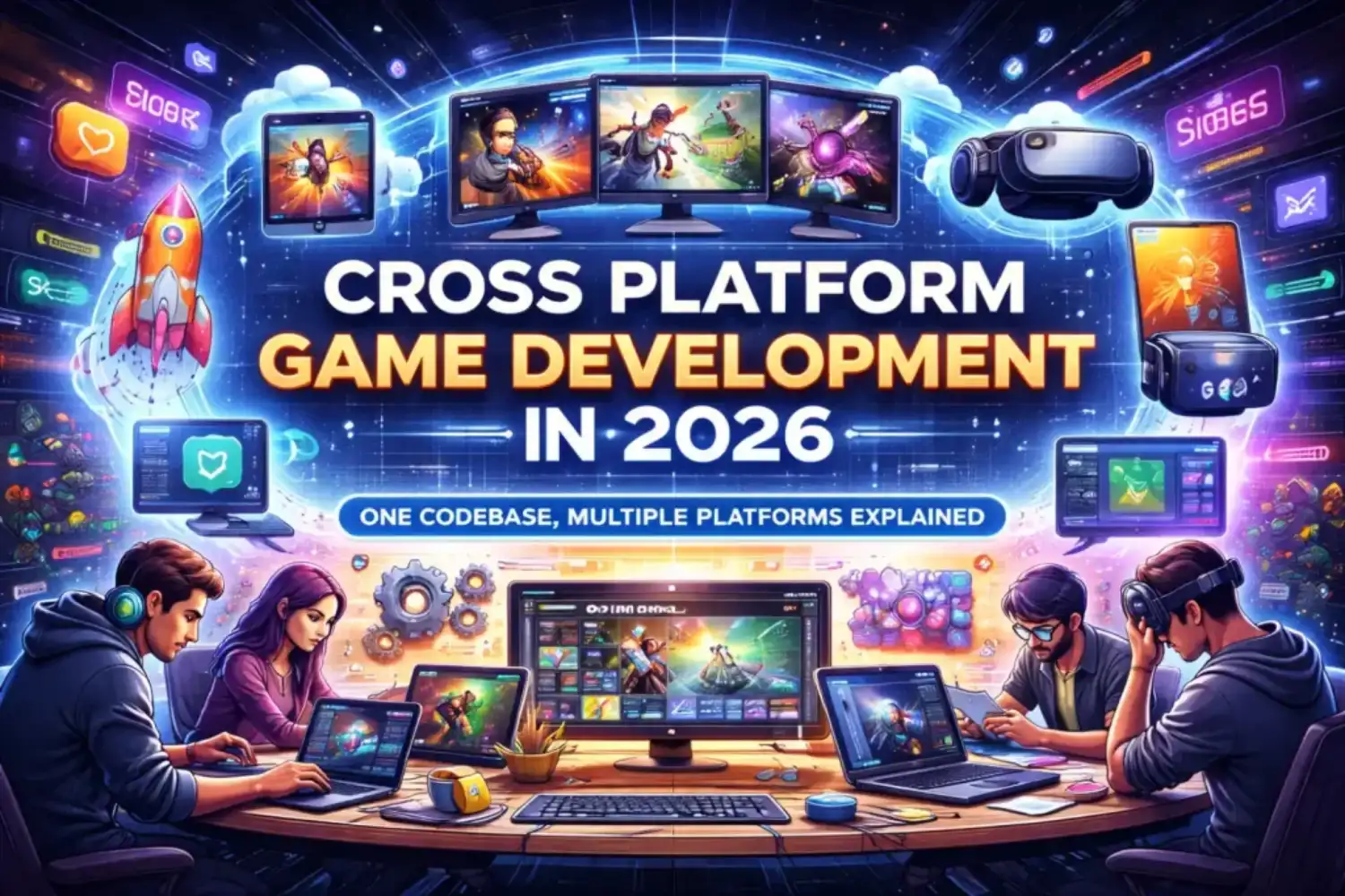 Cross Platform Game Development In 2026: One Codebase, Multiple Platforms Explained - NipsApp