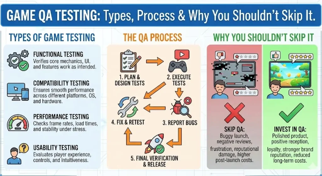 Game QA Testing: Types, Process & Why You Shouldn't Skip It - NipsApp